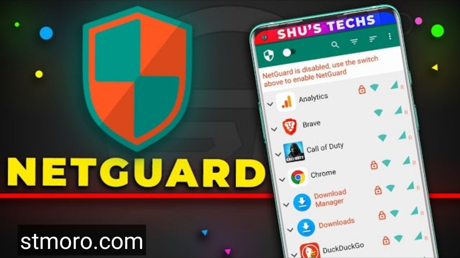 What's NetGuard Android Application - STMORO.COM